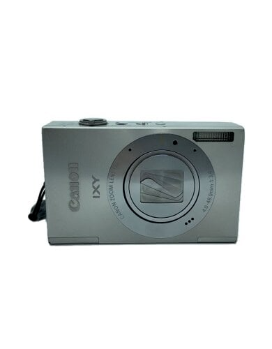 Canon IXY 3 Digital Camera 12x Zoom 10.1MP Silver 2012 Compact MicroSD ...