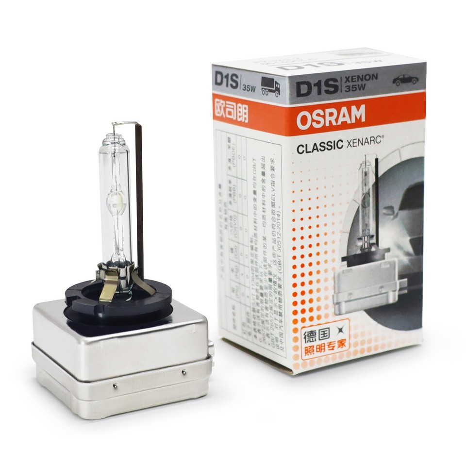Osram D1S Xenarc OEM 4300K HID Xenon Headlight Bulb 66144 35W DOT ...
