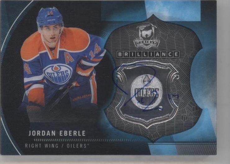 2012-13 Upper Deck The Cup - Brilliance Jordan Eberle #B-JE (AU) for ...