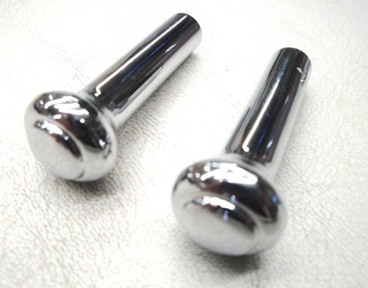 67 68 69 70 71 72 FORD TRUCK F100 F250 DOOR LOCK ROD KNOB CHROME NEW ...