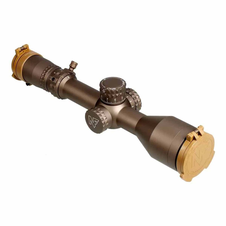 Nightforce NX8 2.5-20x50 ZeroStop illum Mil-XT F1 FDE Scope w/Flip Up ...