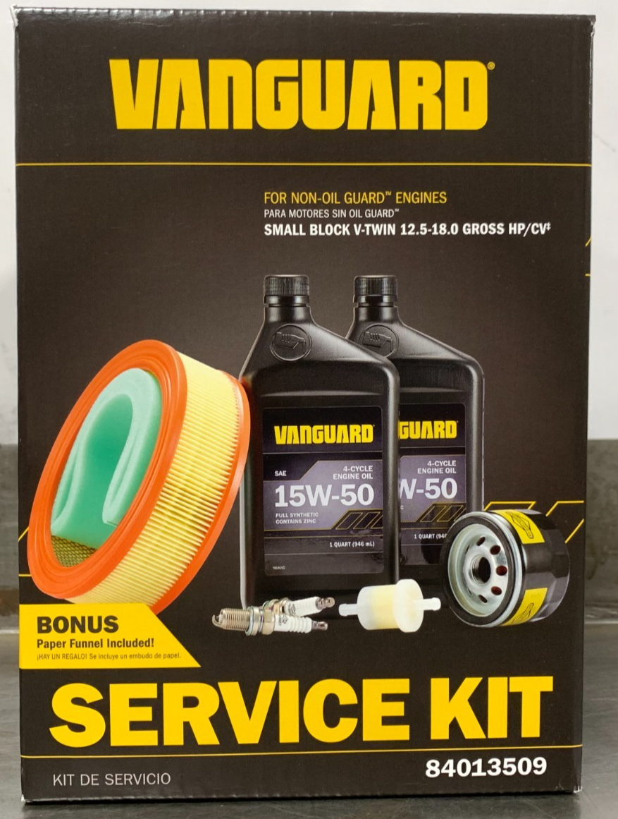 New OEM Briggs & Stratton Maintainence Kit for Vanguard Series 84013509 ...