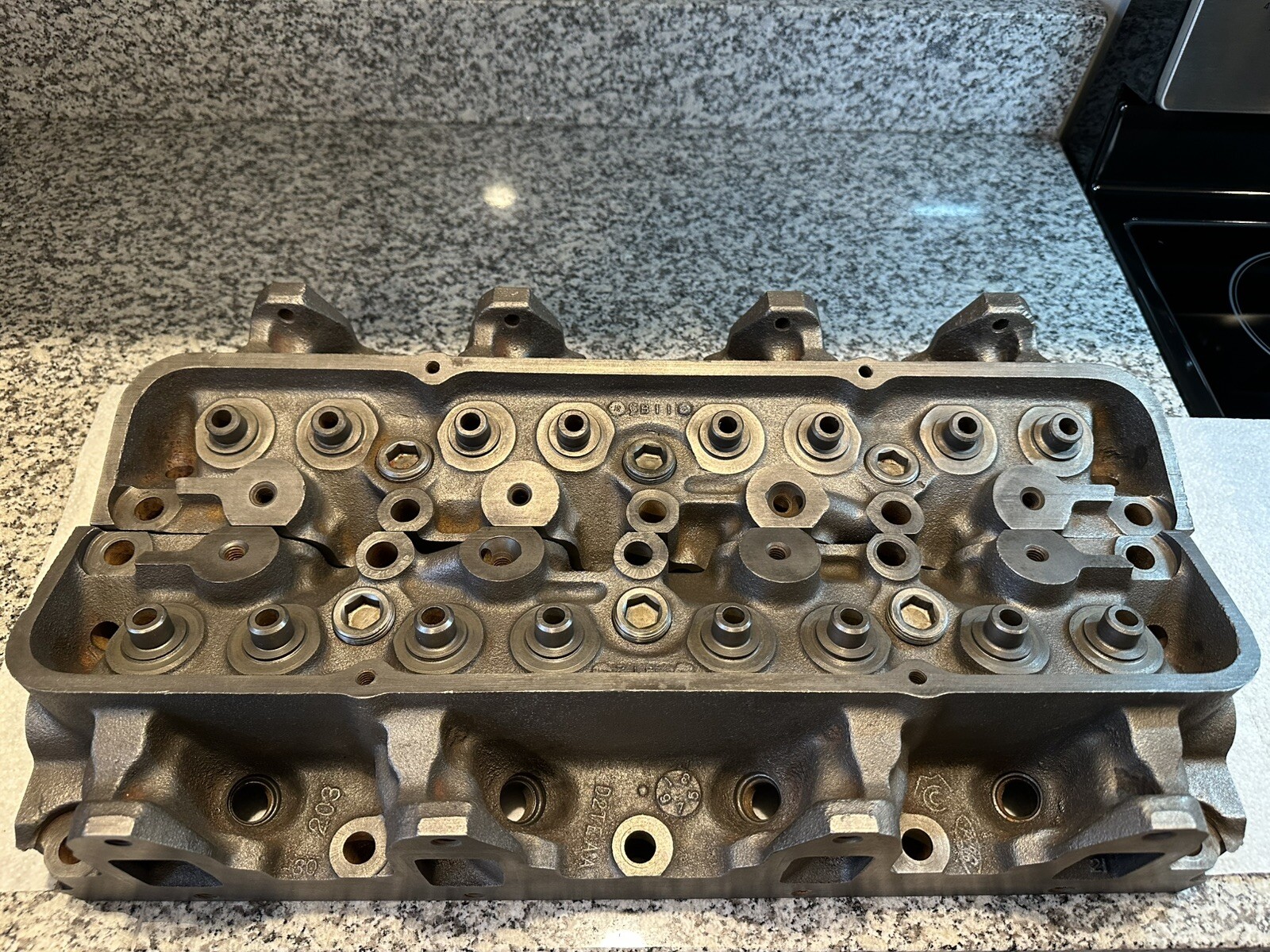 Ford FE Cylinder Heads D2teaa Resurfaced And Have Hardened Seats | eBay