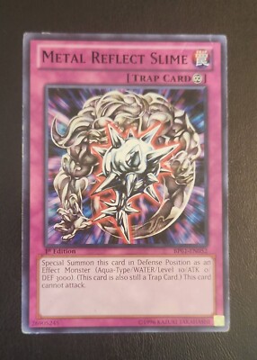 Metal Reflect Slime - Rare Foil - First Edition - Yugioh Trap Card ...