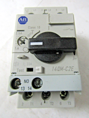 ALLEN-BRADLEY 140M-C2E-B25 OVERLOAD SWITCH 1.6 AMPS TO 2.5 AMPS | eBay