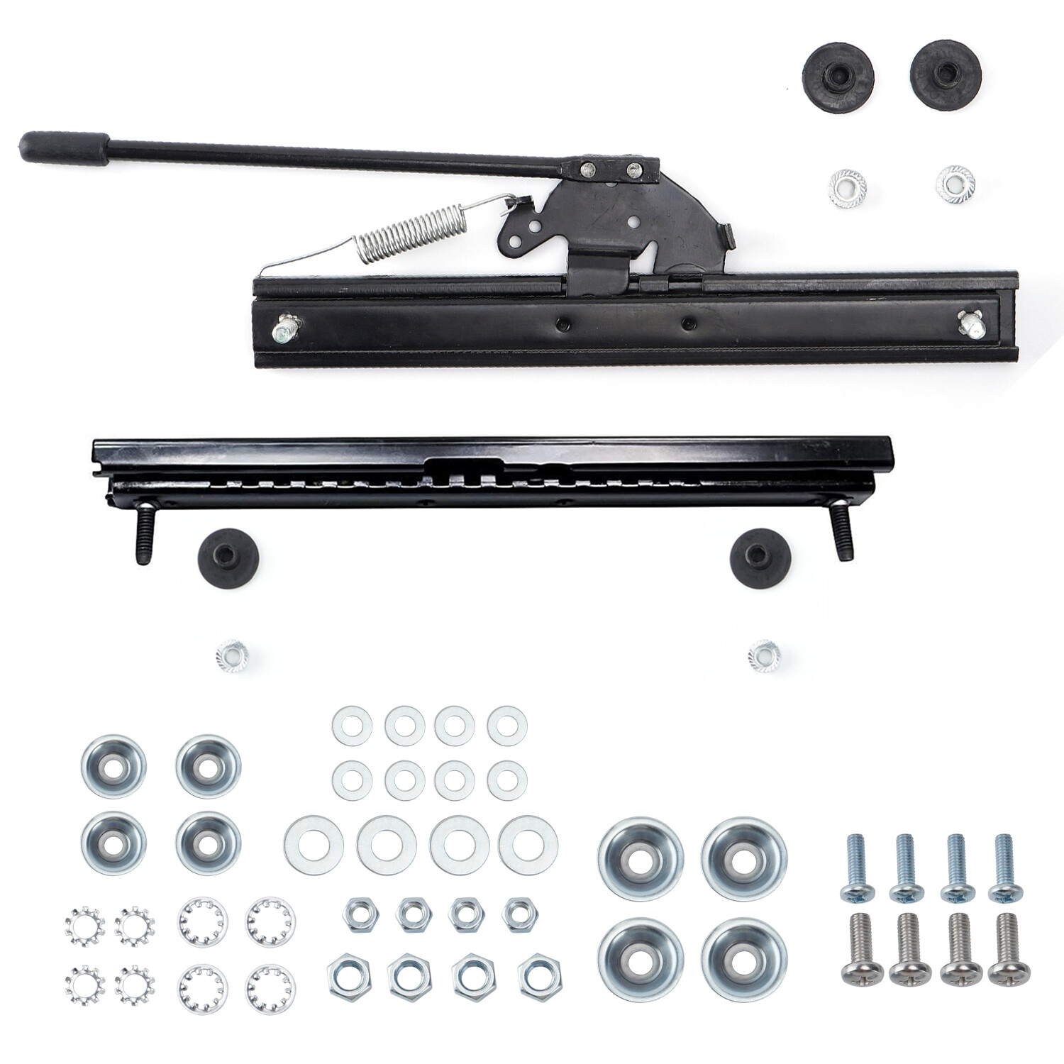 Racewill Seat Slider Universal Alloy Steel Seat Mounting Track Assembly ...