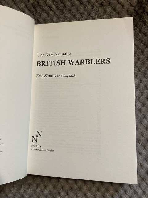 British Warblers by Eric Simms (1987, Paperback) for sale online | eBay