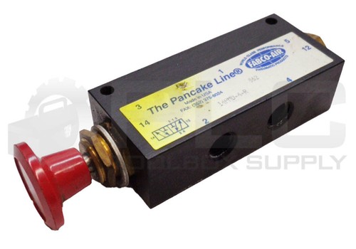 FABCO-AIR 14PMD-4-R RED PANEL MOUNT BUTTON | eBay