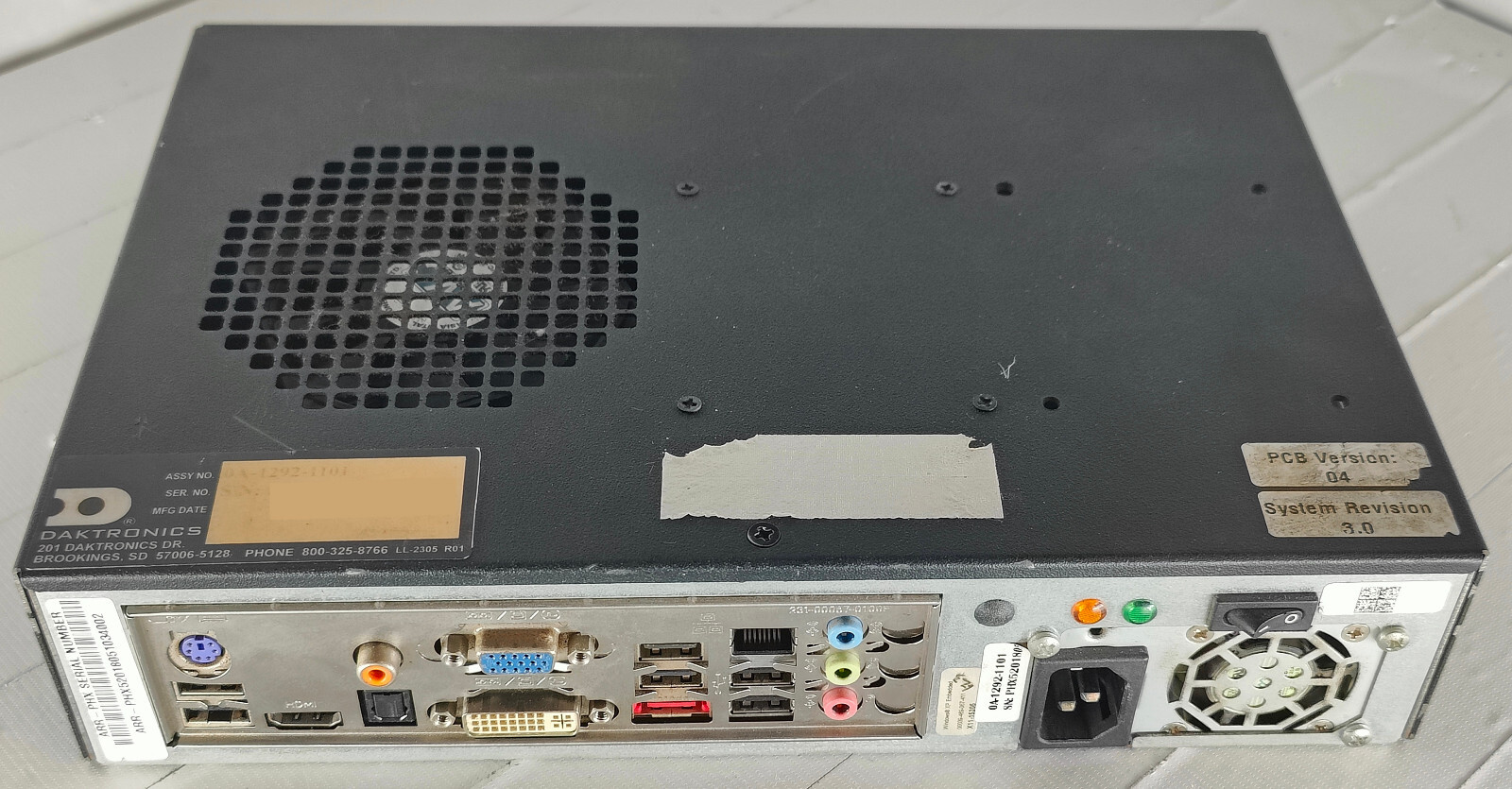 Daktronics 0A-1292-1101 Point of Sale Terminal 2GB RAM | eBay