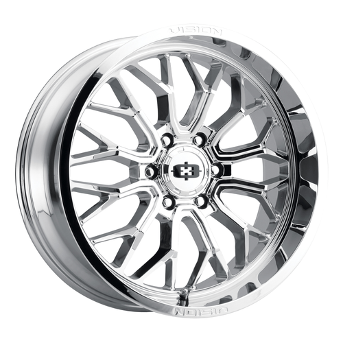 Vision Off-Road 24x12 Wheel Chrome 402 Riot 8x170 -51mm Aluminum Rim | eBay
