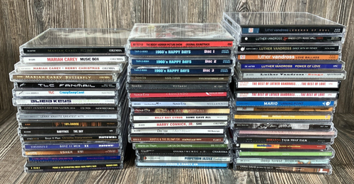 CD 50 Lot Mixed Genre Bulk ACTUAL CDs SHOWN no duplicate R&B, Pop ...
