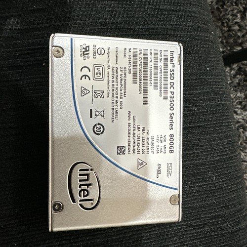 INTEL SSD DC P3500 800GB NMVE PCIE DELL EMC Good condition server desktop pc | eBay Australia