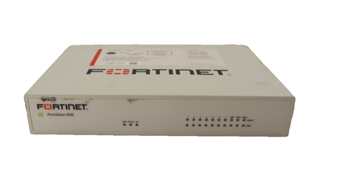 Fortinet FortiGate 60E FG-60E Réseau Sécurité Appareil P18816-03-07 N ...