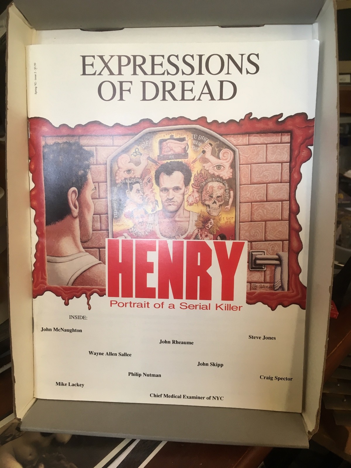 Expressions of Dread Magazine (Spring 1992, Issue #2) Henry,The Serial ...