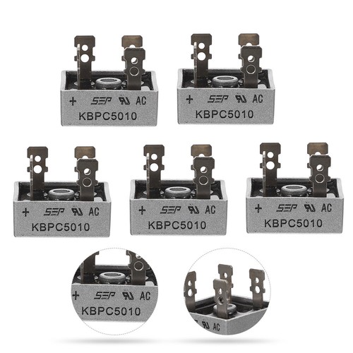 5PCS Metal Case Rectifier Rectifier Diode Full Wave Electronic Silicon ...