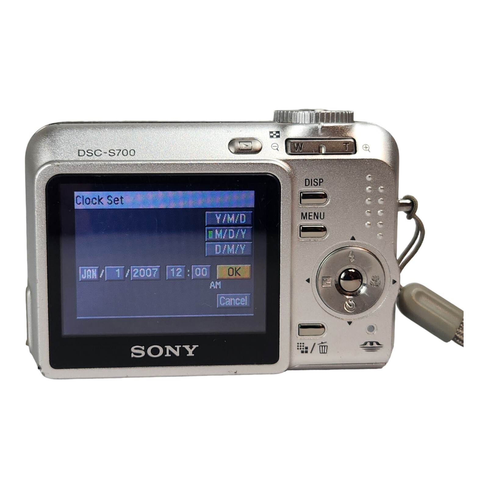 Sony Cyber-shot DSC-S700 7.2MP Digital Camera - Silver for sale online ...