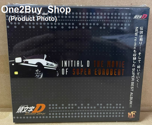 Initial D The Movie of Super Eurobeat Japanese Soundtrack OST (Digipak ...