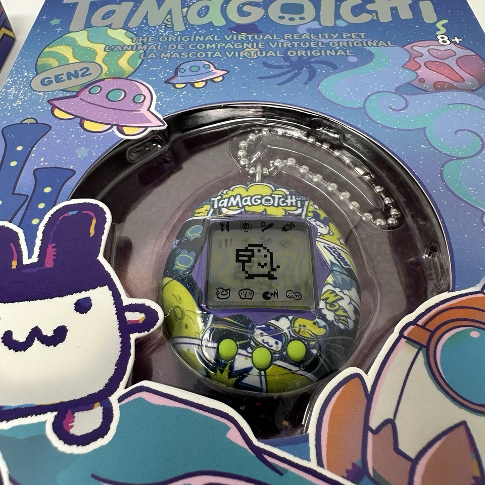 SDCC 2023 BANDAI NAMCO Exclusive TAMAGOTCHI Cosmic Shell OG Tama GEN 1 ...