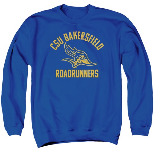 Cal State Bakersfield Adult Crewneck Sweatshirt Color Logo, Royal Blue ...