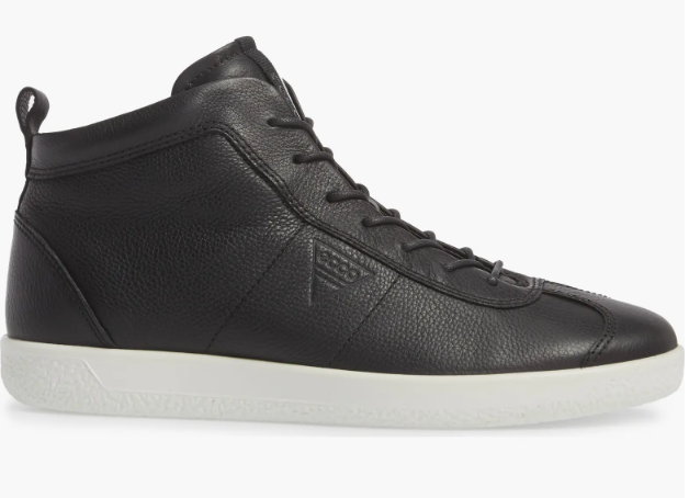 ECCO Mens Soft 1 High Top Sneaker (EU 42/US 8-8.5) | eBay