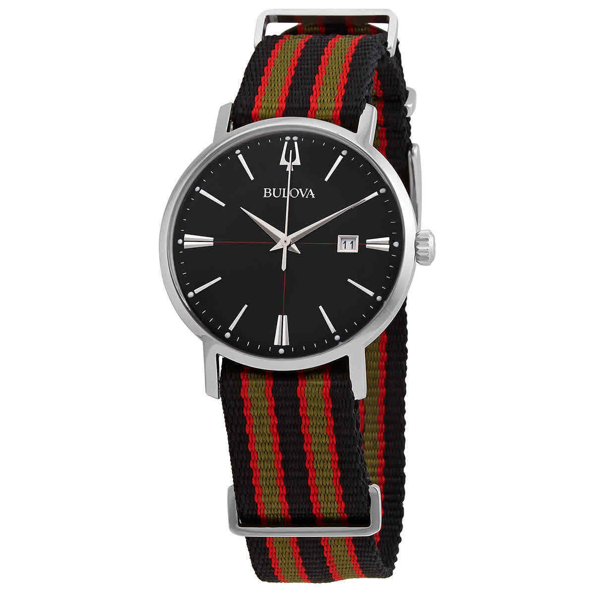 Bulova Aerojet Black Wristwatch for Men - 96B317 for sale online | eBay