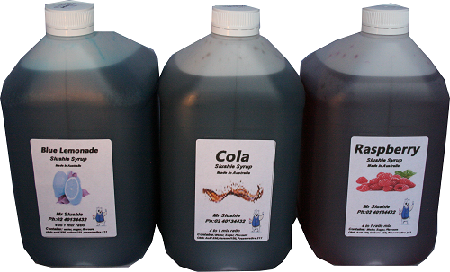 Slushie Slush Slushy Slushee Granite Syrup mix 4 cartons of 3x4 Litres ...