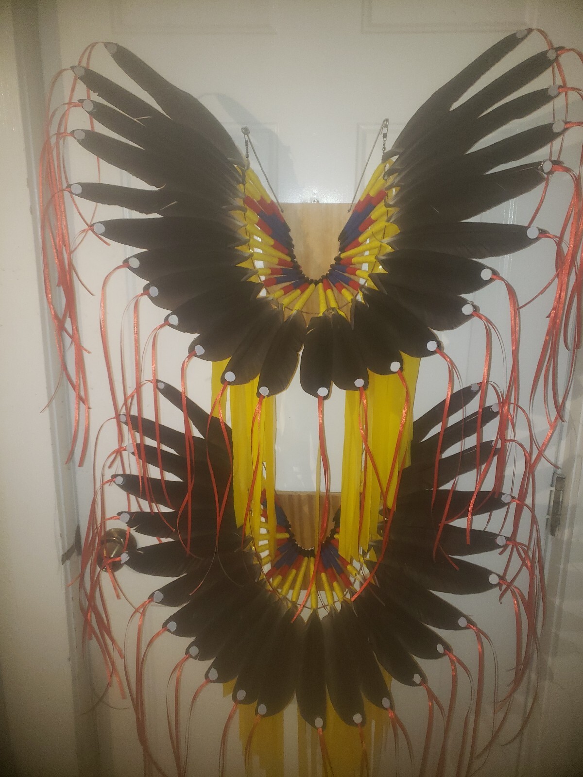 Native American Style, Contemporary Fancy Bustle Set, Regalia, Pow-Wow ...