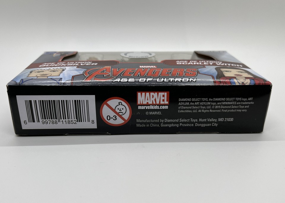 Marvel MiniMates Scarlet Witch Quicksilver Age of Ultron TRU Exclusive ...