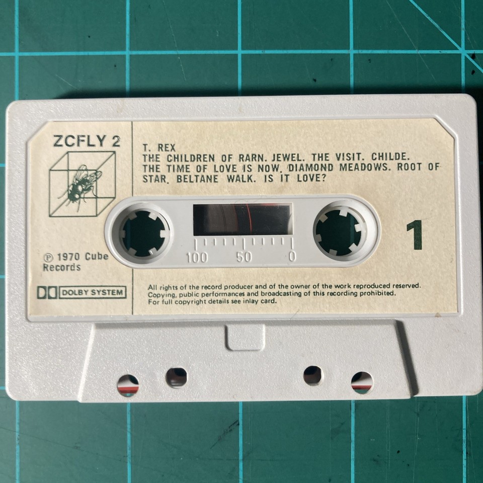 T Rex Self Titled 1970cube Tapes Marc Nolan Toni Visconti | eBay UK