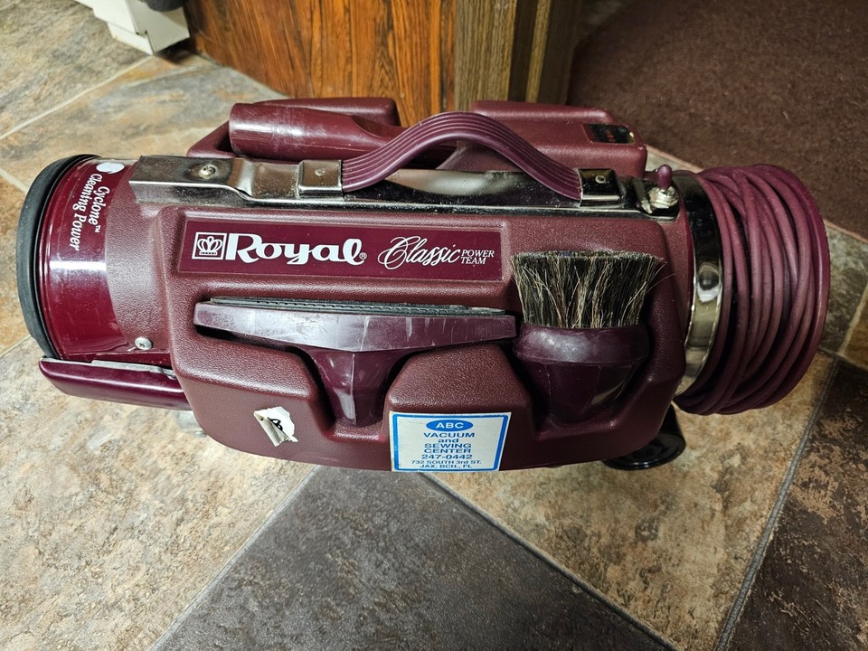 Royal Classic 4650 Power Team Vacuum Cleaner CANISTER ONLY TESTED WORKS ...
