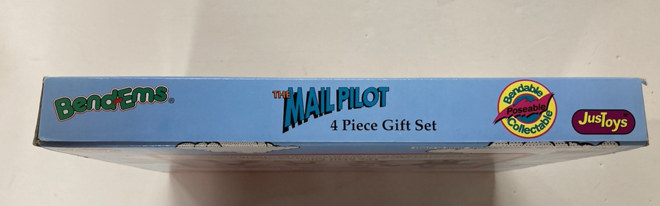 Mickey Mouse Figure Disney Bend ems Mail pilot Gift set Disney 90's ...