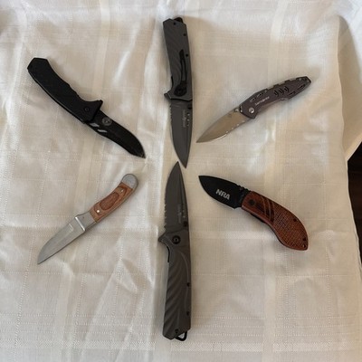 Knives, collection of 6 different knives. | eBay