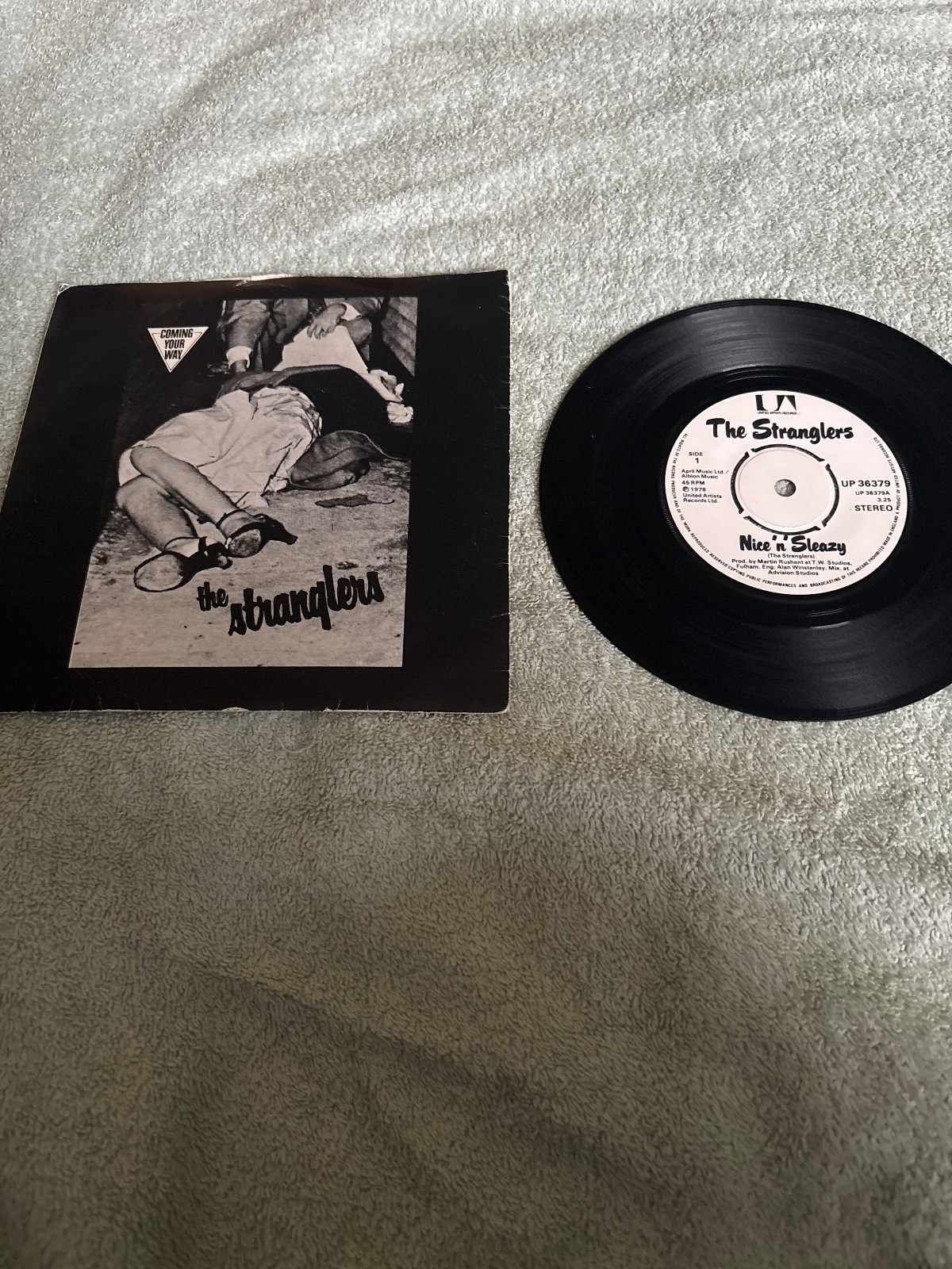 THE STRANGLERS Nice N Sleazy ORIG 1st UK 1978 UA PIC COVER 7" 45" | eBay UK