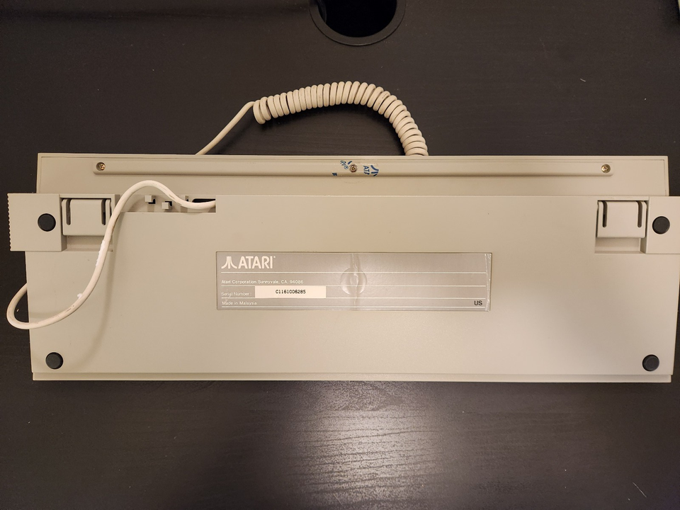 Good condition - Atari Mega STE Keyboard US Layout | eBay