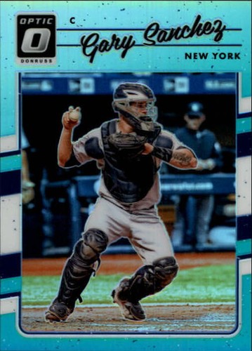 2017 Donruss Optic Aqua #122 Gary Sanchez /299 | eBay