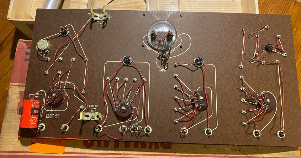 Rare Vintage RCA Volt-Ohm Milliammeter Dynamic Demonstrator Radio Kit ...
