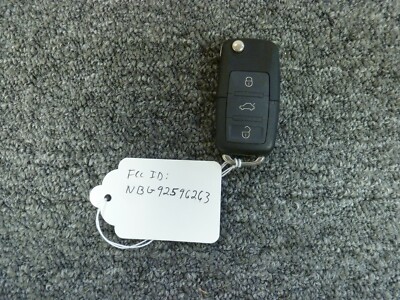 2006 VW Volkswagen Golf Smart Key Fob Keyless Entry Remote OEM GL GLS ...