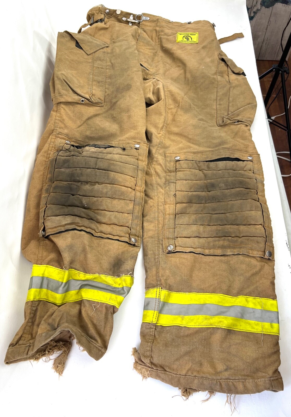 Honeywell Morning Pride Firefighter Turnout Bunker Pants MFG 10/01 Size ...