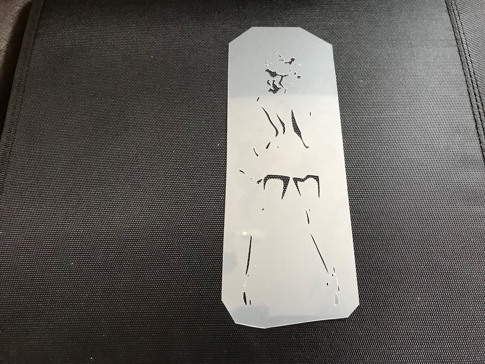 Multilayer STEP BY STEP airbrush stencil pin up 1 - MYLAR | eBay UK