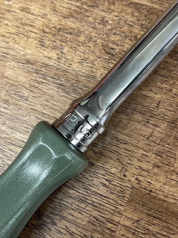 *NEW* Snap On Tools FHD80MP 3/8" Indexing Head COMBAT GREEN Hard Handle ...
