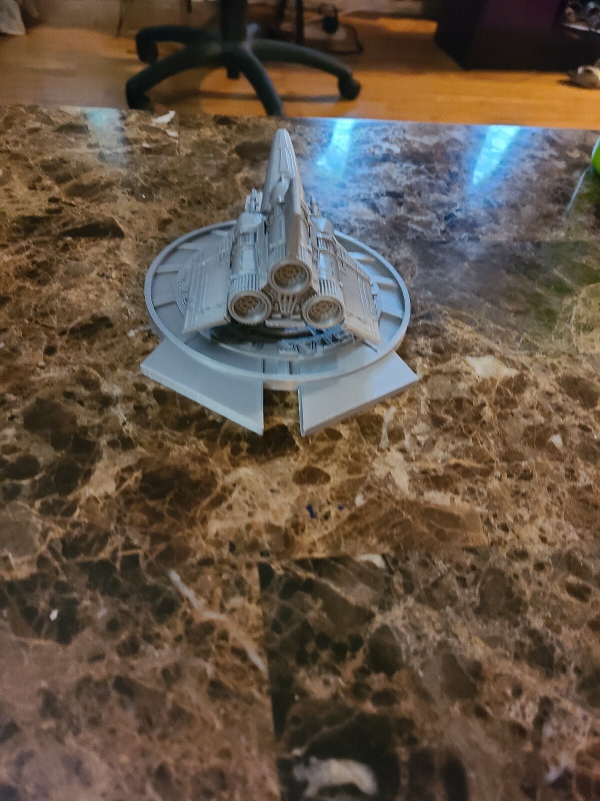 1980 Battlestar Galactica Viper Mark I 3d printed dual cockpit viper on ...