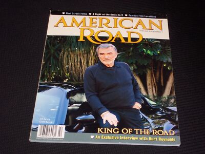 2014 SUMMER AMERICAN ROAD MAGAZINE - BURT REYNOLDS COVER - L 16197 | eBay