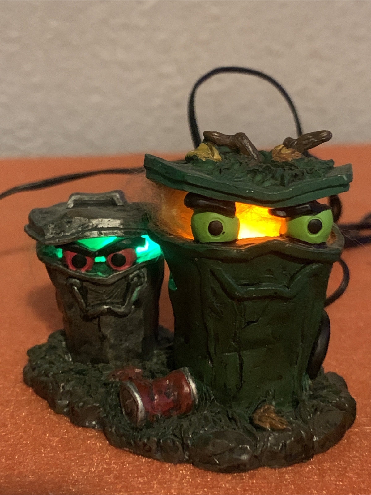 Dept+56+Halloween+Village+4024036+Spooky+Trash+Cans+Set+of+2+Retired ...