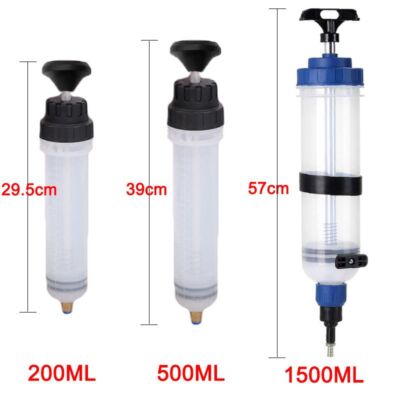 Car Oil Fluid Extractor Hand Pump Change Manual Suction Vacuum Fuel ...