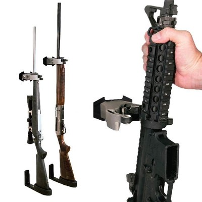 X-Lock Gun Rack – Locking, Wall Mounted Storage for a Rifle or Shotgun ...