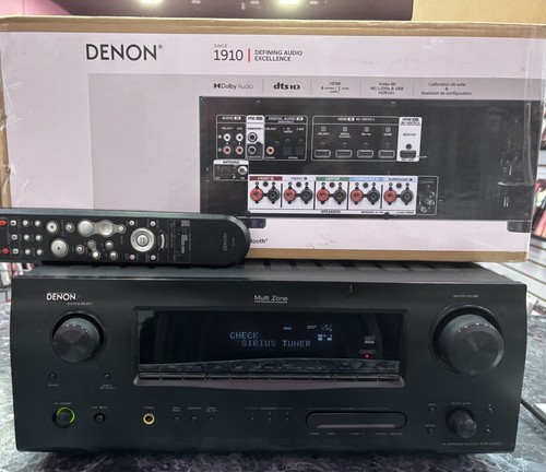 Denon AVR-2309CI Multi Zone Theater Surround Receiver W Manual Remote ...
