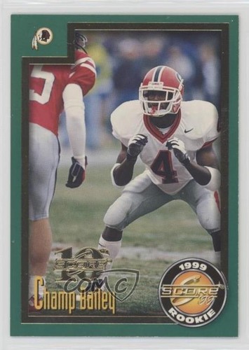 1999 Score 1999 Rookie Champ Bailey #228 Rookie RC HOF | eBay