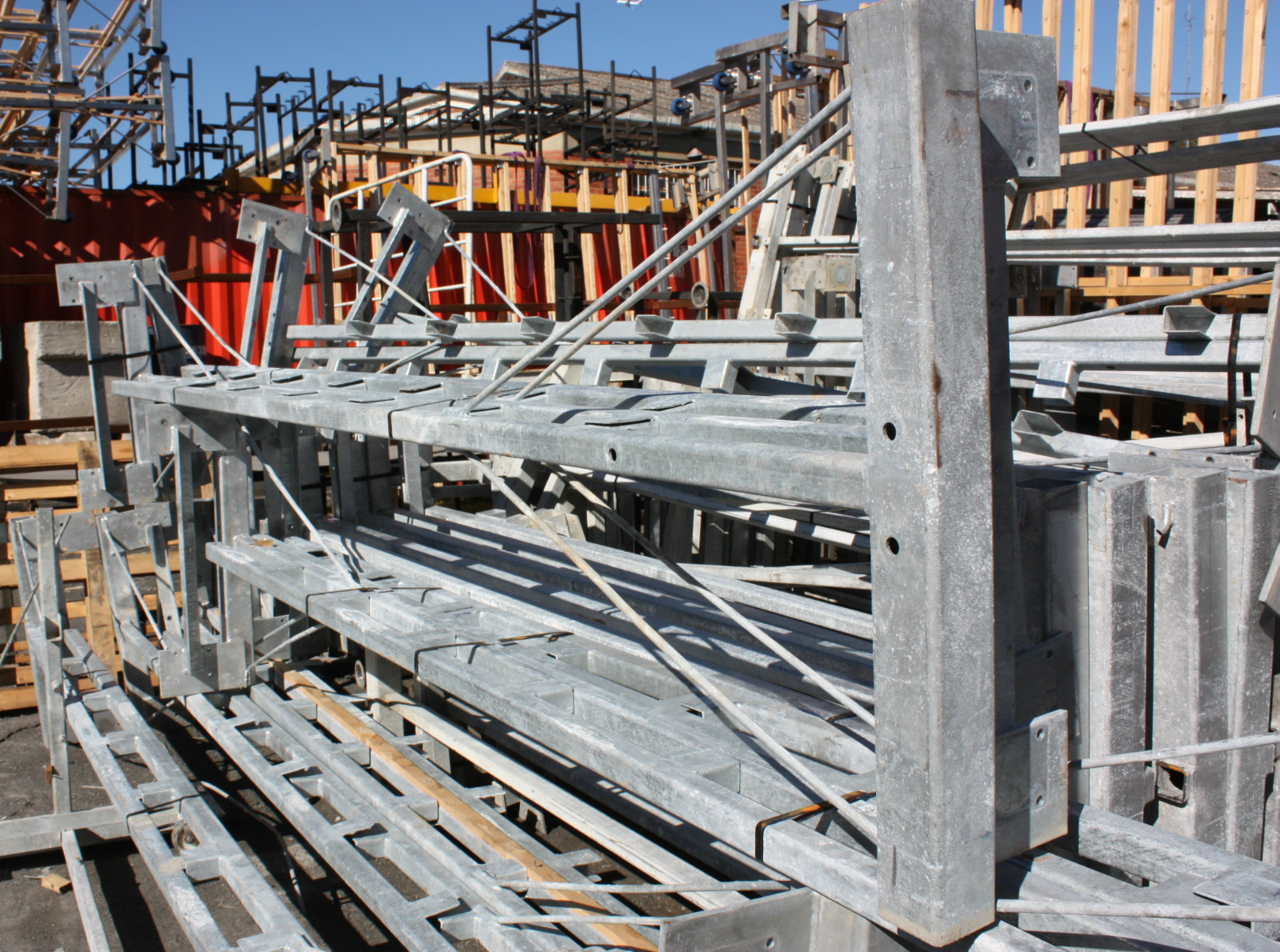 Prosciutto drying racks curing rack heavy duty hot dip galvanised steel ...