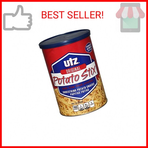 Utz Potato Stix, Original – 15 Oz. Canister – Shoestring Potato Sticks ...