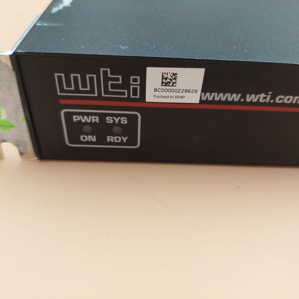 WTI IPS-800 Internet Power Switch 100-240VAC 20A 8-Out | eBay